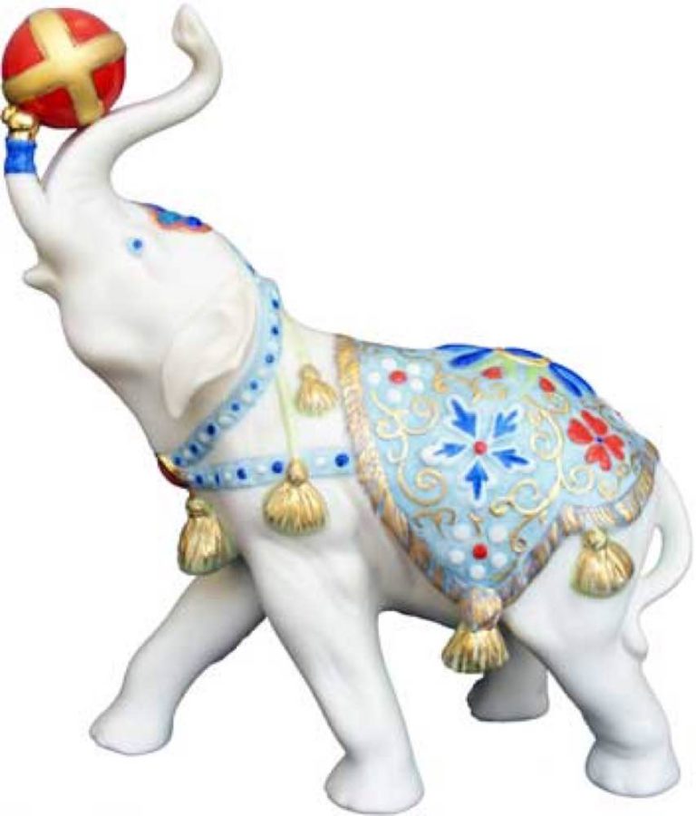 Cybis Elephant Alexander - Porcelain Gallery
