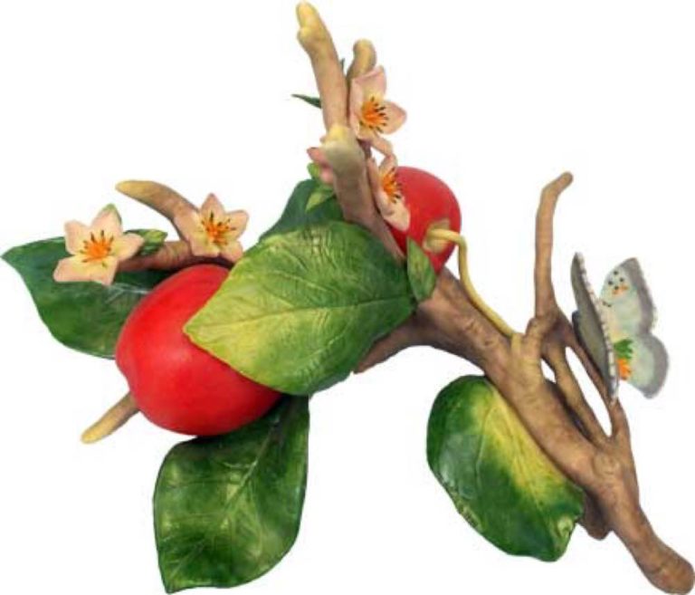 Cybis Apple Blossom - Porcelain Gallery