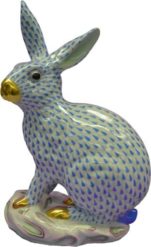 Herend Rabbit Large - Porcelain Gallery
